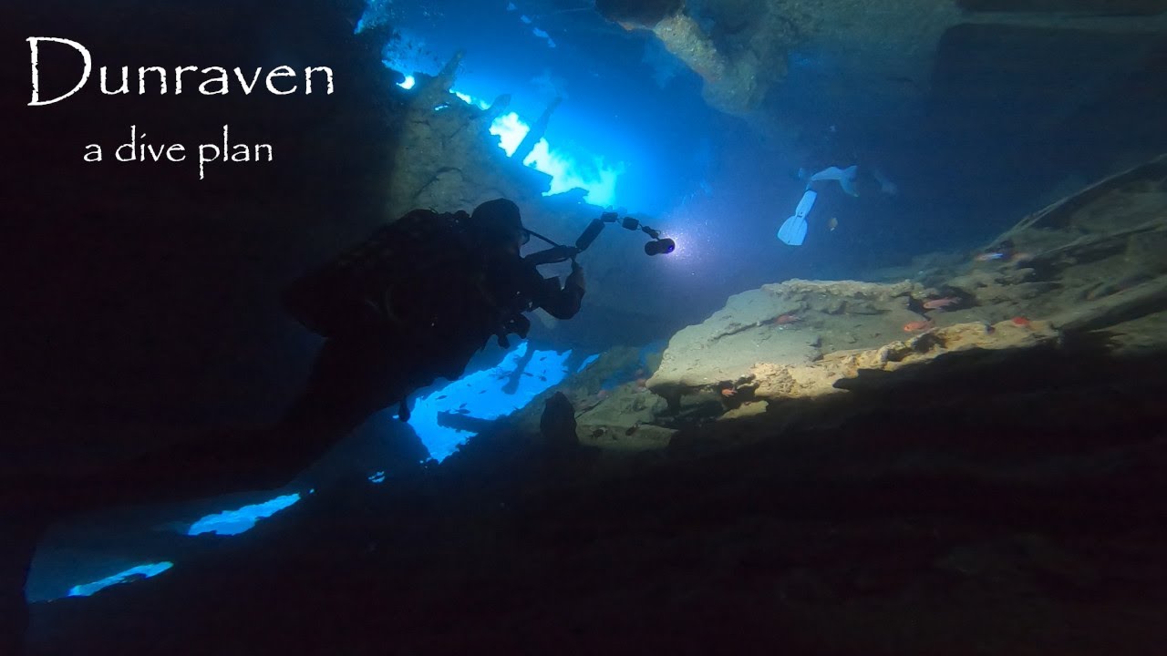 Dunraven wreck at Beacon Rock Red Sea scuba dive plan - YouTube
