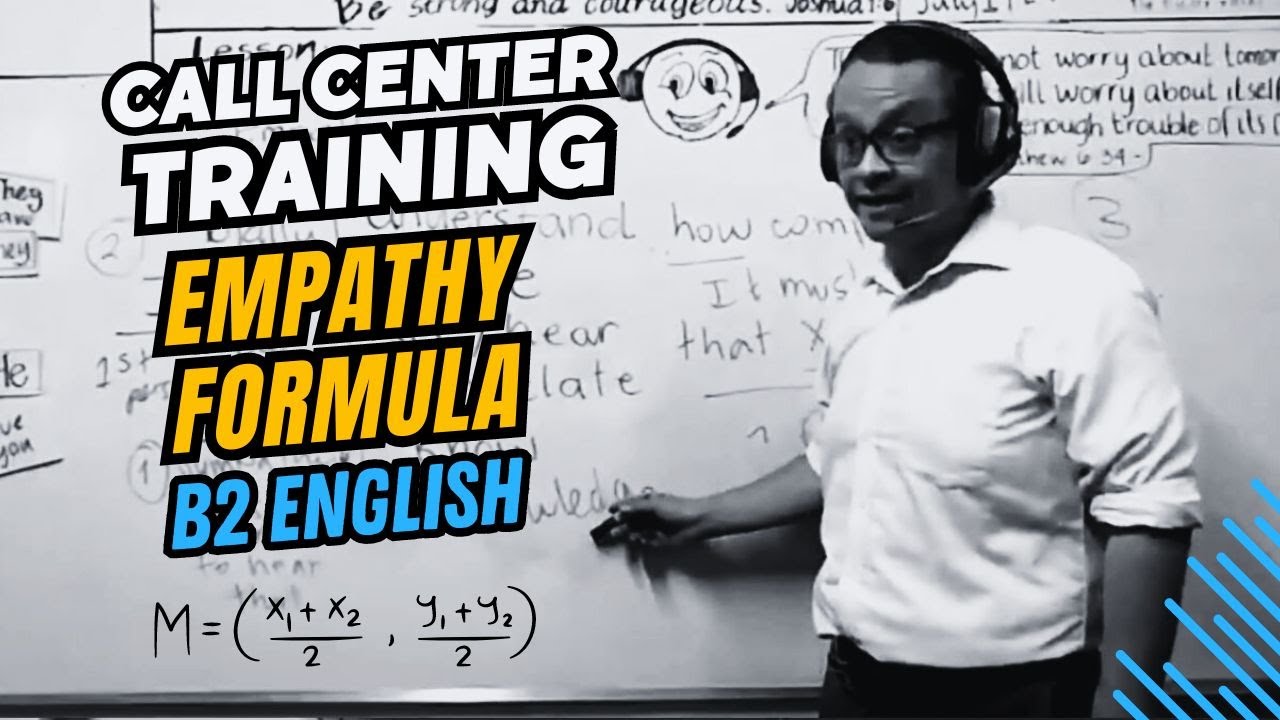 B2 English Call Center Training • Empathy Formula PART 3 - YouTube