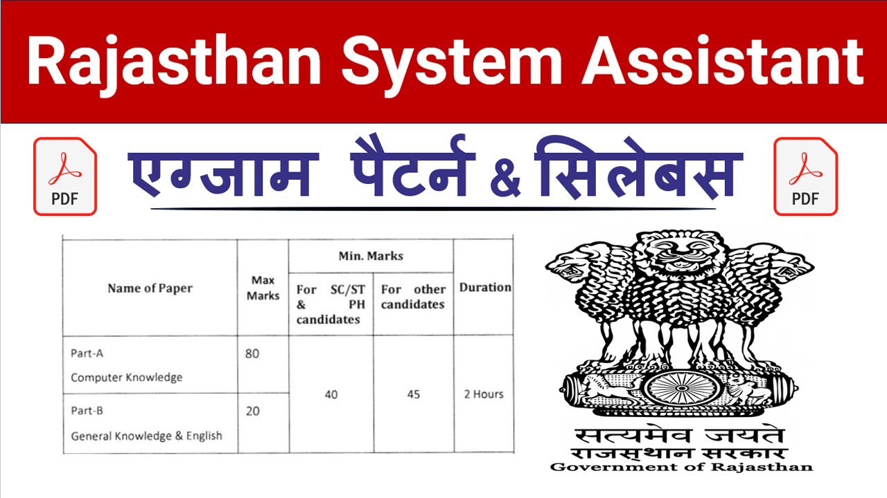 System Assistant Syllabus 2023 | System Assistant High Court Syllabus 2023 - YouTube