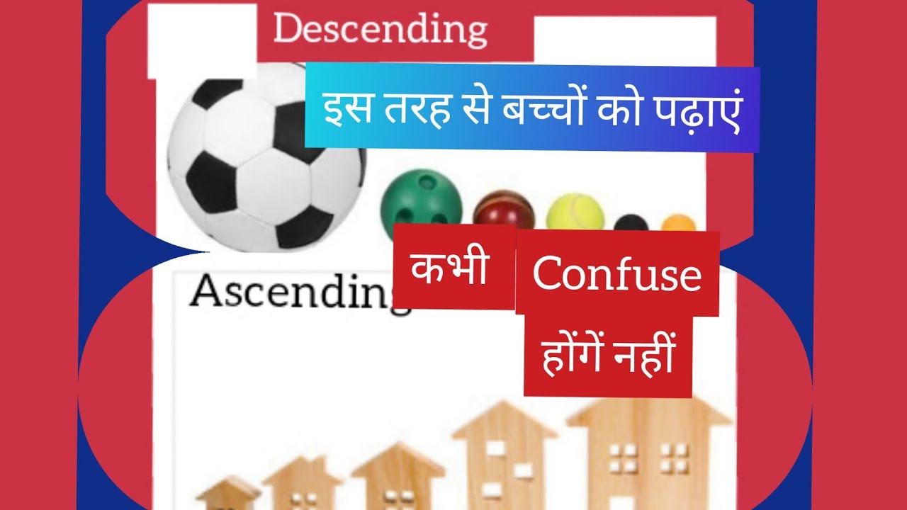 ascending and descending order/ascending order for class one/class one ...