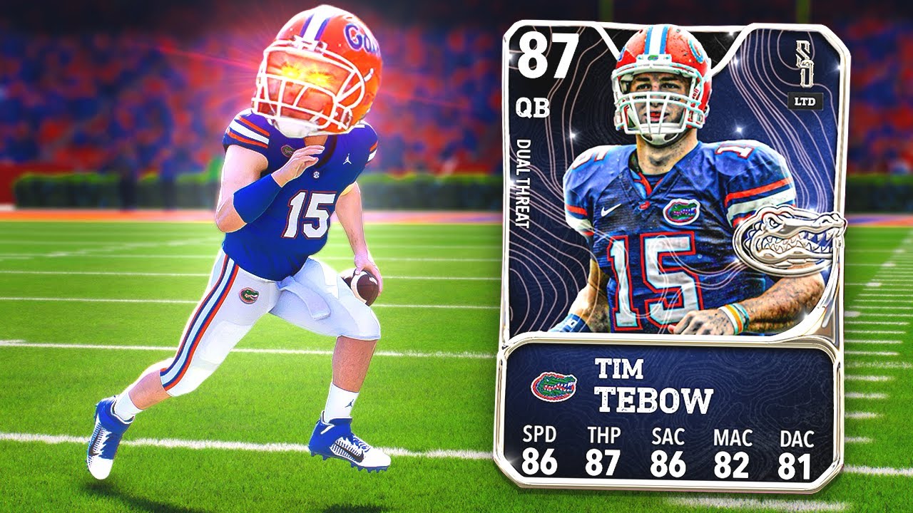 is 87 Tim Tebow the best QB in College Football 26? - YouTube