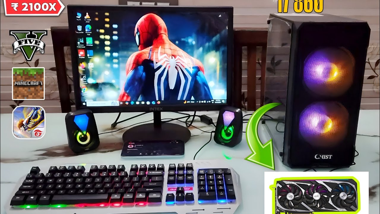My First Budget Gaming PC Under ₹20,000 - YouTube