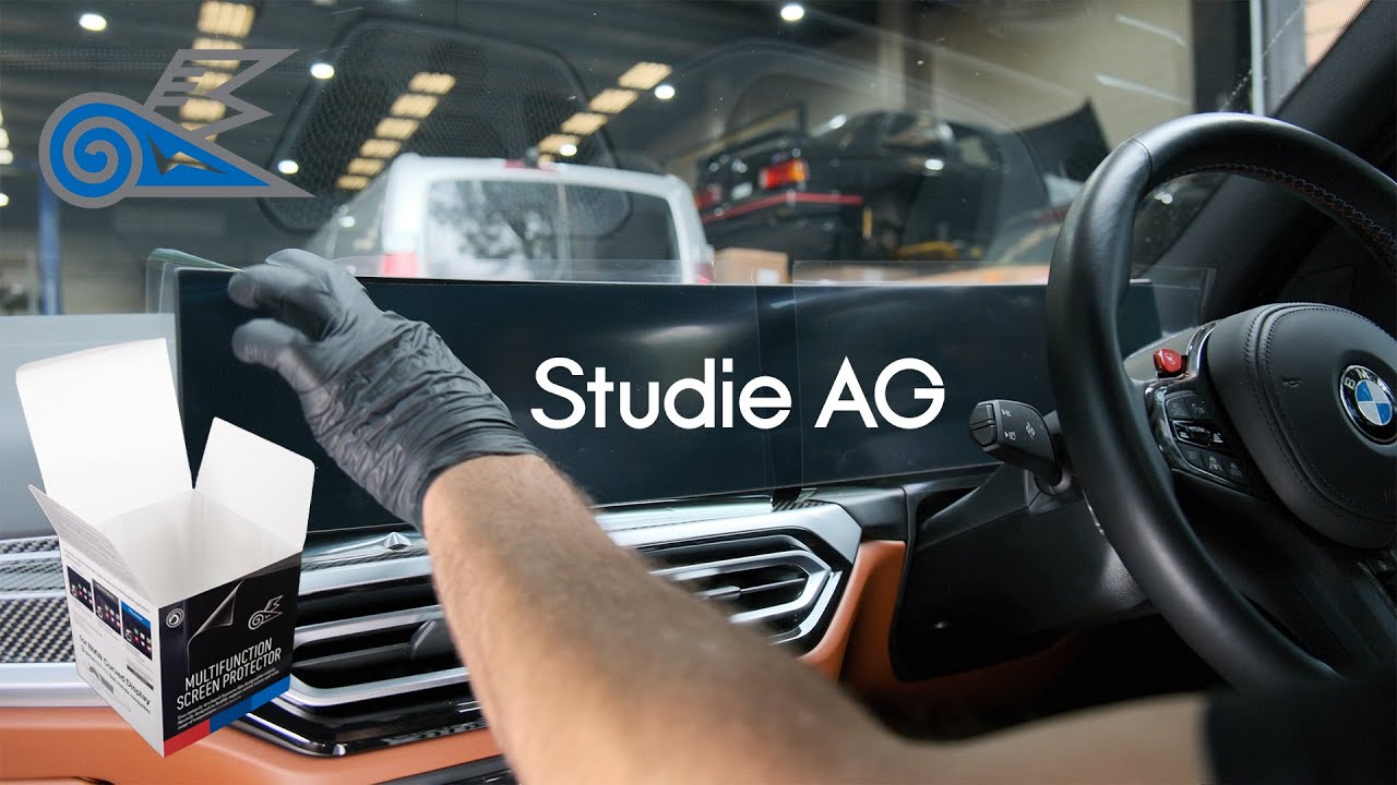 STUDIE AG Screen Protector for BMW iDrive 8 - YouTube