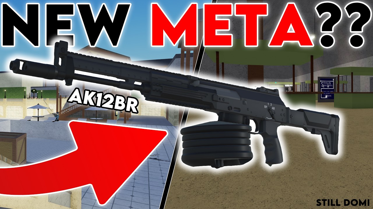The *NEW* AK-12BR is TOO GOOD | Phantom Forces - YouTube