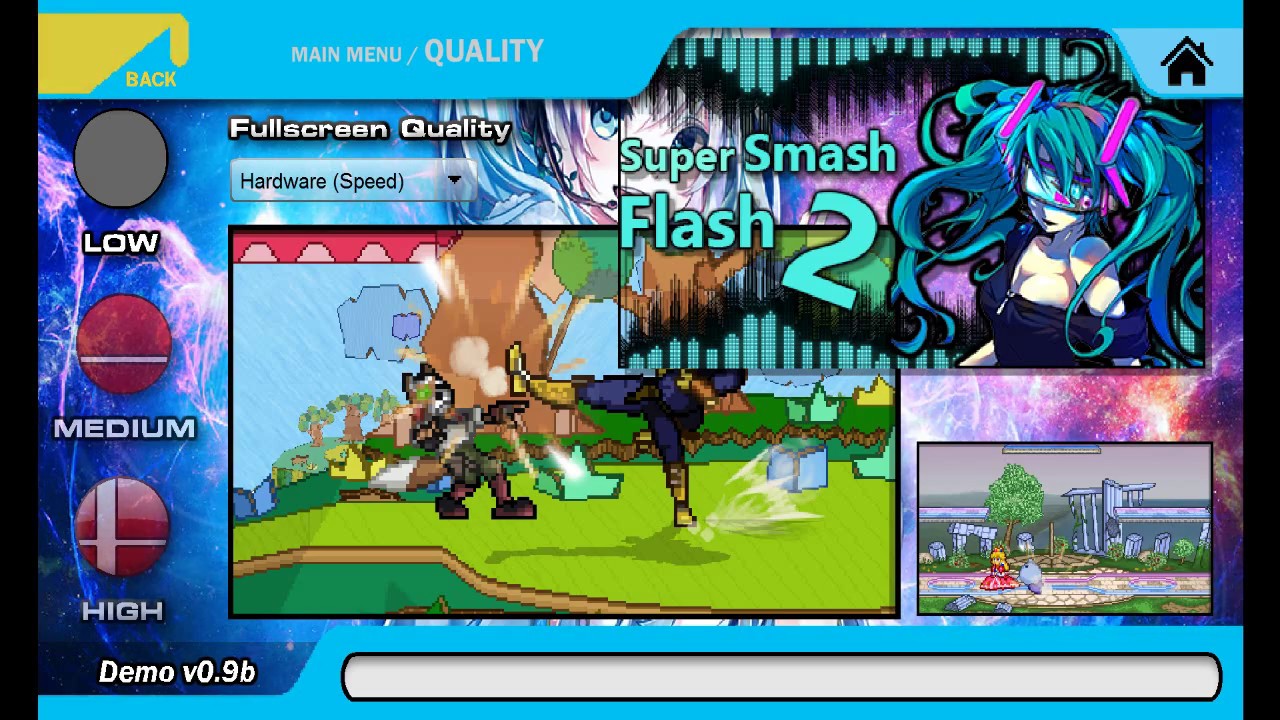 SSF2 Menu Mods-Remaster Miku Theme Plus Christmas Stage 1/4 Maybe ...