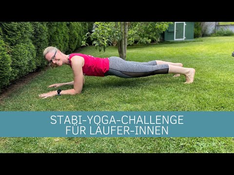 Stabi-Yoga-Challenge für Läufer-innen - Tag 16: 2x60 Sek. Ausfallschritt
