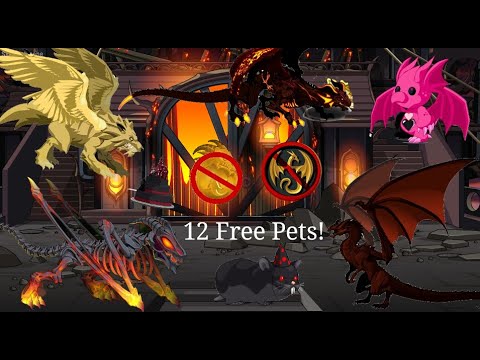AQW - ÜCRETSİZ VE GÜZEL 12 TANE PET!(FREE PETS) - YouTube