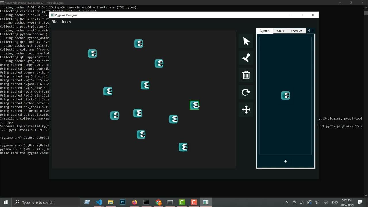 Chapter 2 - Introduction to the pygame designer - YouTube
