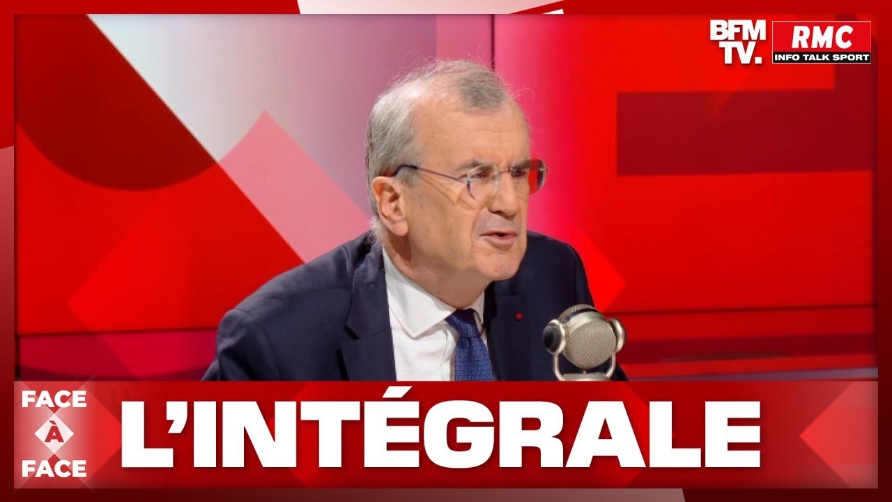 L'intégrale de l'interview de François Villeroy de Galhau, Gouverneur ...