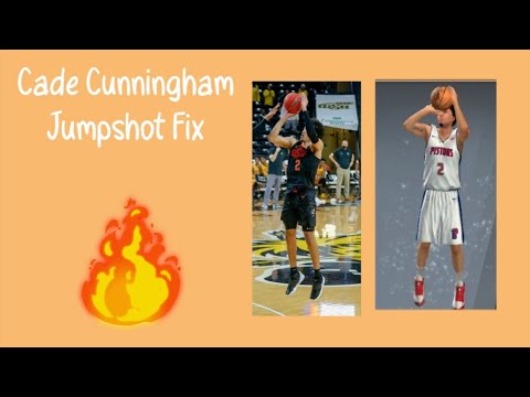Cade Cunningham Jumpshot Fix NBA2K20 Mobile (With Freethrow) - YouTube