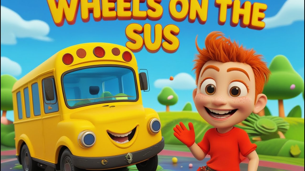 Wheels on the Bus Nursery Rhyme – Classic Kids’ Song + Fun Actions ...