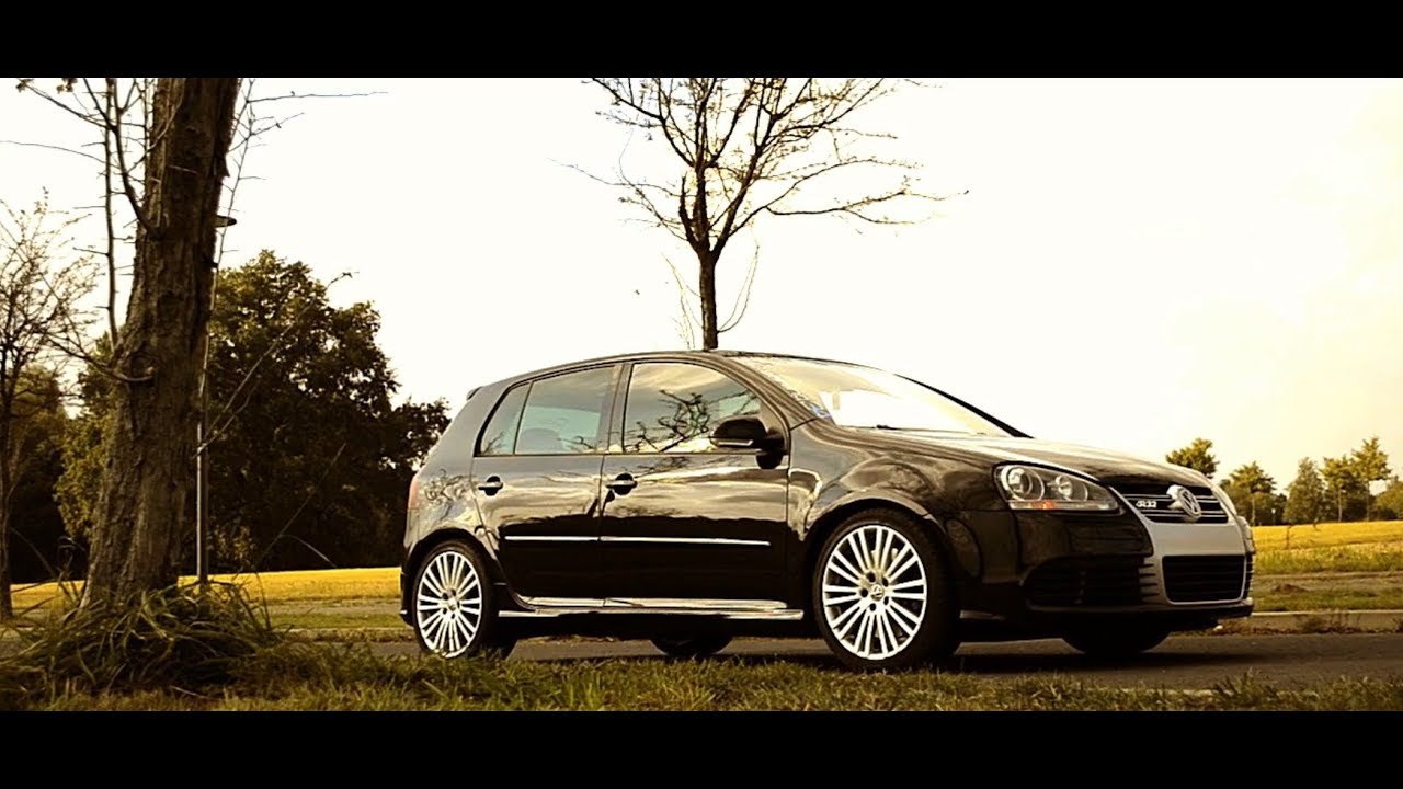 VW Golf R32 Stage 2 remap with popandbang - YouTube