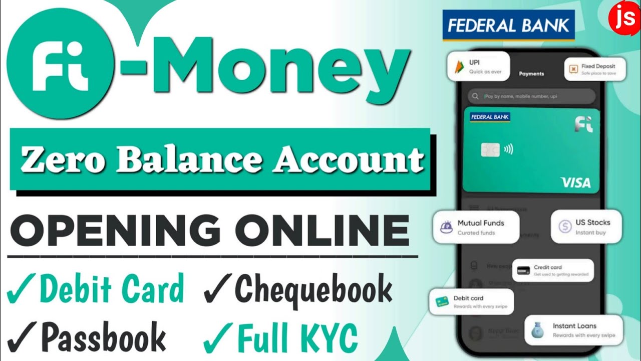 Fi Money Bank Account Opening - ZERO Balance Bank Account Opening ...