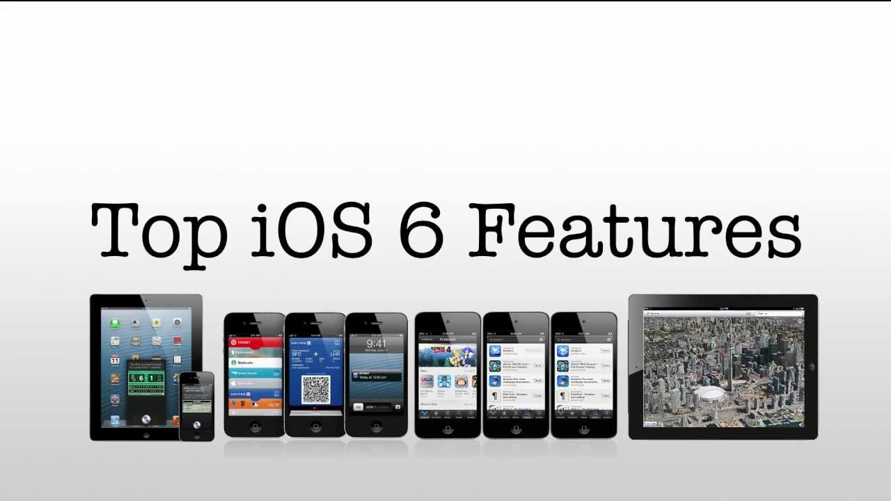Top iOS 6 Features - YouTube