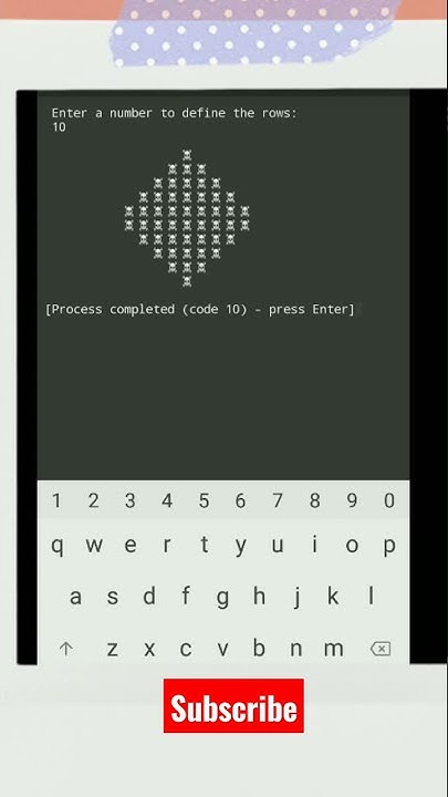 program to print rhombus pattern of Star or ghost using c language # ...