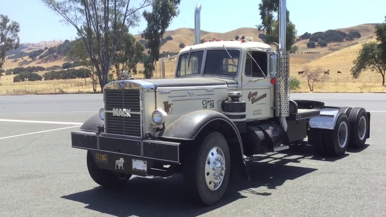 1951 Mack lt - YouTube