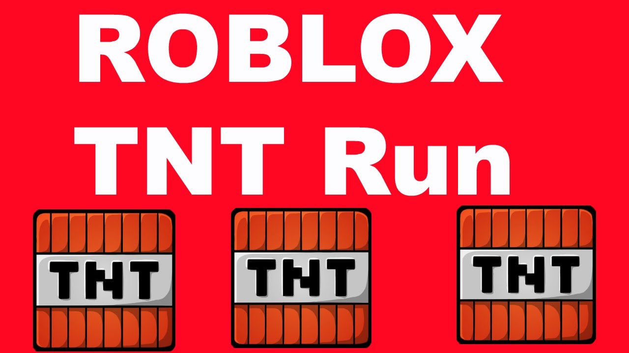 Roblox TnT Run- GOSH I SUCK! - YouTube