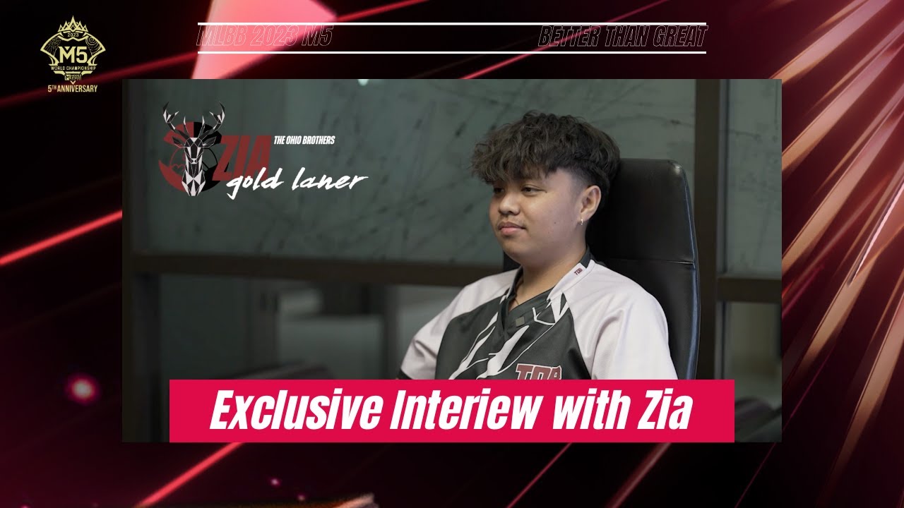 Exclusive Interview Series: Zia from TOB | Mobile Legends: Bang Bang ...