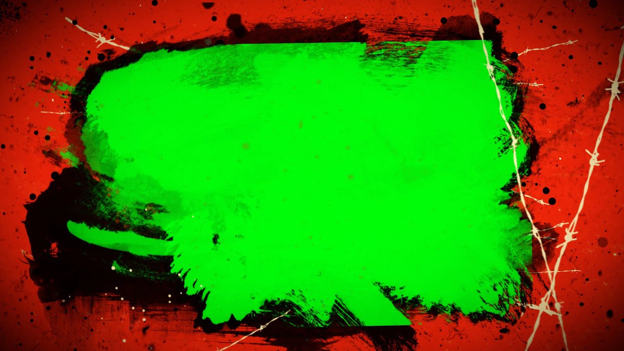 BARBED WIRE BUNDLE GREEN SCREEN - YouTube