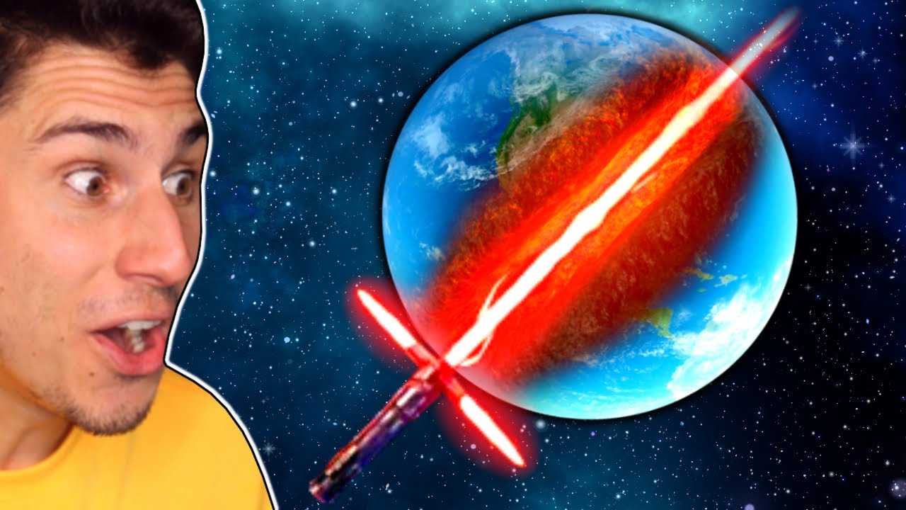 New Solar Smash LIGHT SABER UPDATE! - YouTube