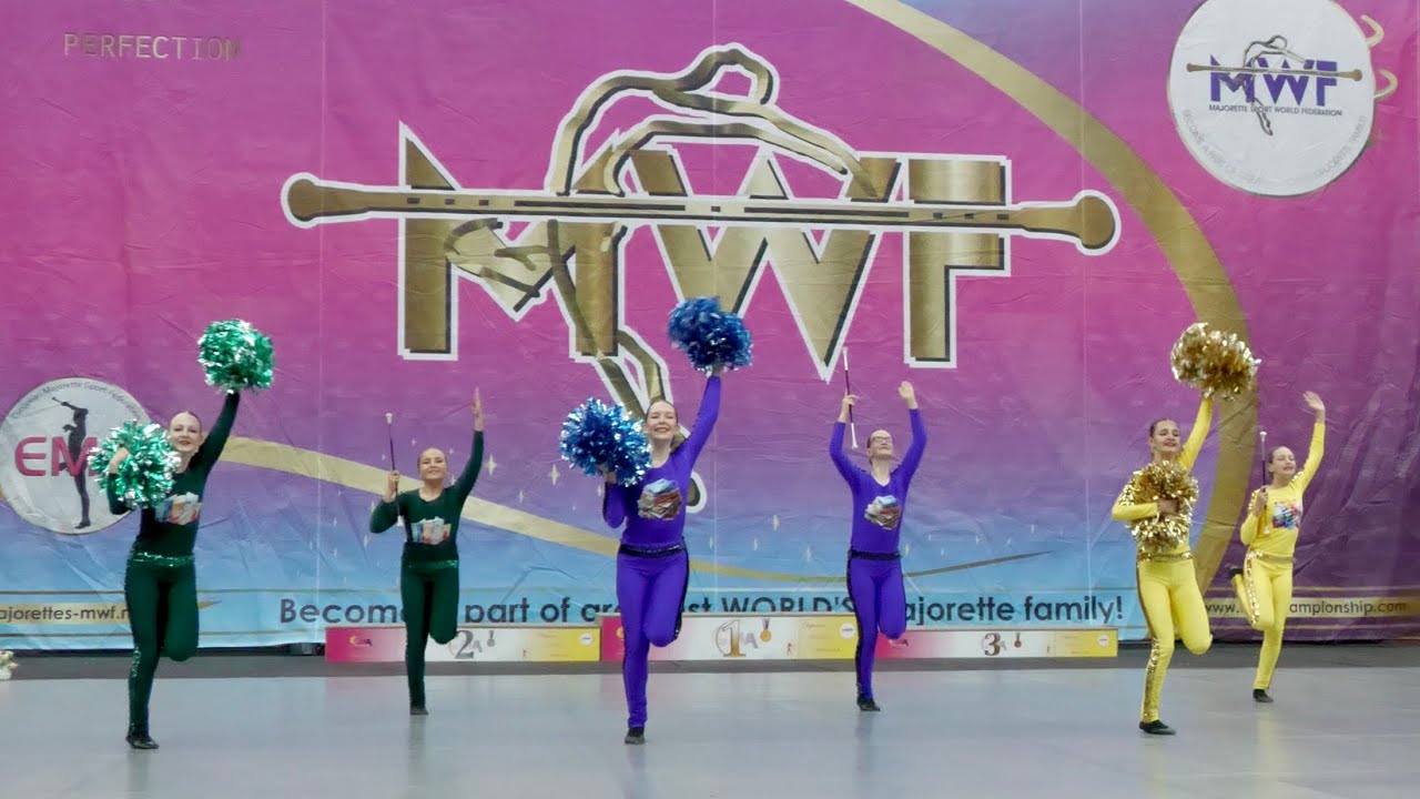 Majorettes *NELLY PUCHOV* - MIX MINI - European Majorette Championship ...