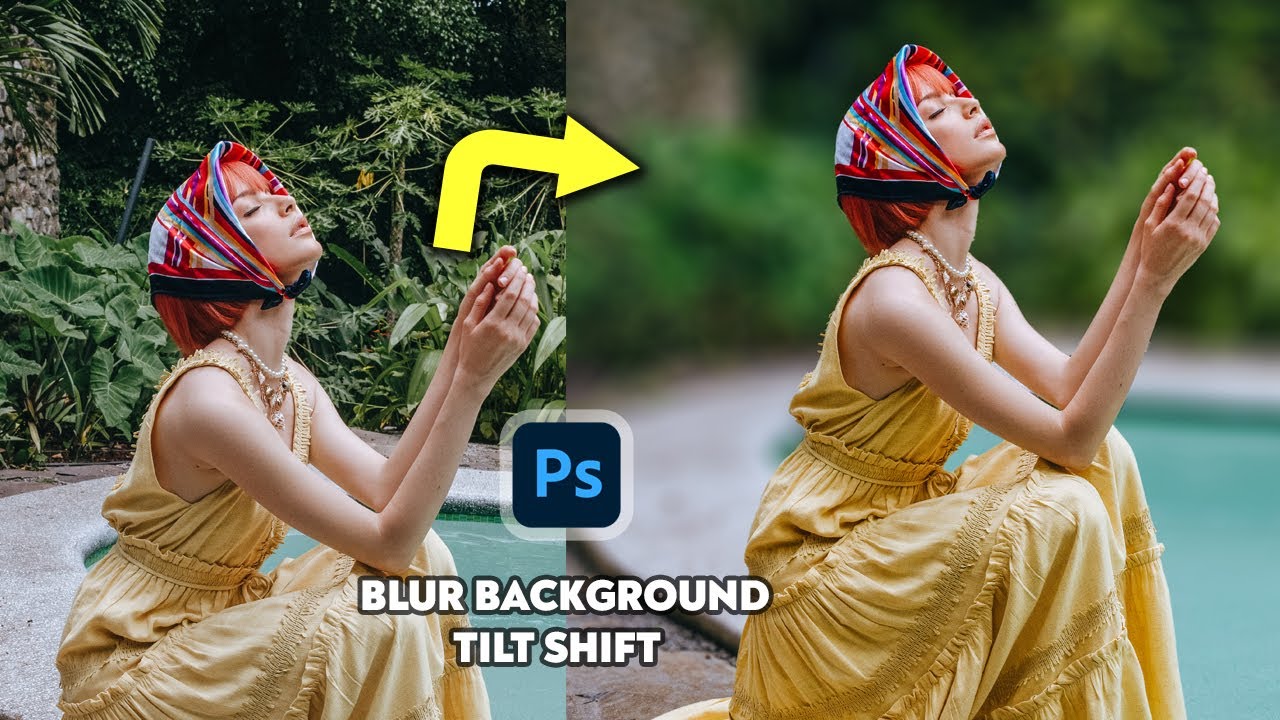 how to blur background in photoshop || PHOTOSHOP TUTORIALS - YouTube
