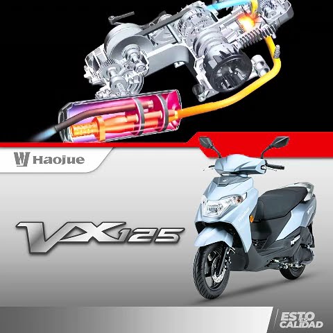 Conoce la VX125, nueva Scooter de Haojue! - YouTube