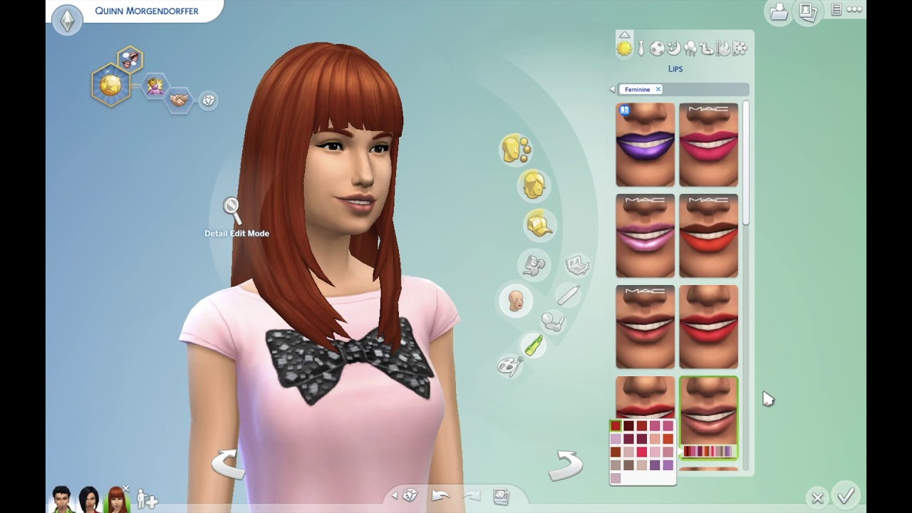 Sims 4 CAS: Daria - YouTube