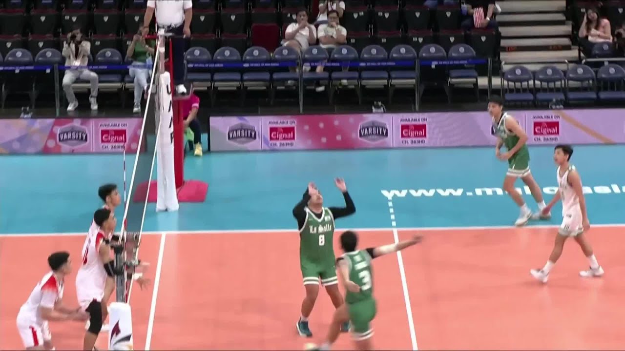 DLSU Green Spikers SURVIVE an extended set 3 vs. UE Red Warriors | UAAP ...
