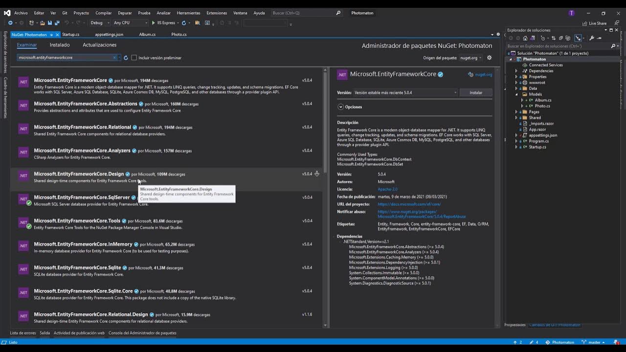 001 BLAZOR. Creando Base de Datos Método Code First - YouTube