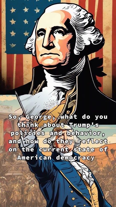 Imagine-interview with George Washington about Donald Trump's actions ...