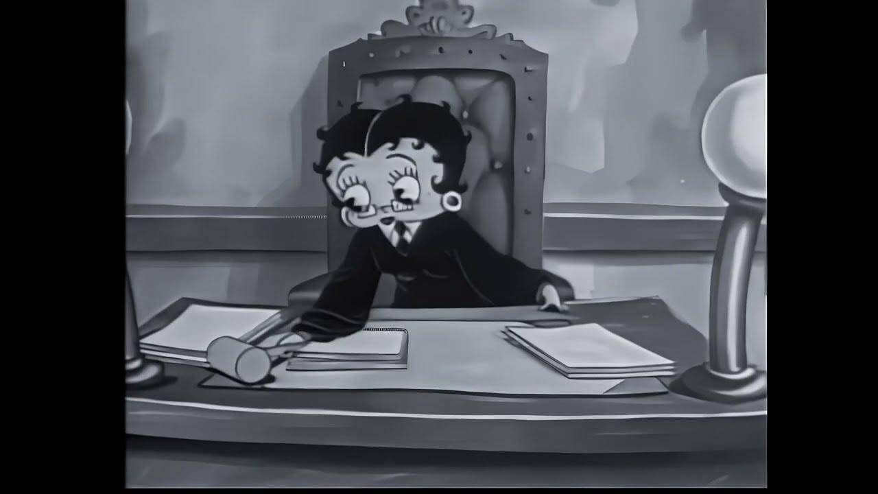 4K Betty Boop: Judge For A Day (1935) - YouTube