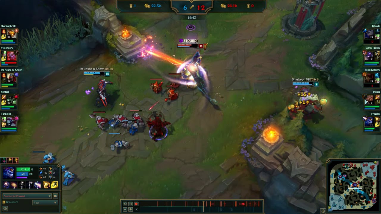 Aurelion Versus Zed - Frezzby - League of Legends - YouTube