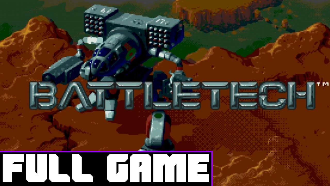 Battletech FULL GAME - Our First Game on Sega Genesis - YouTube