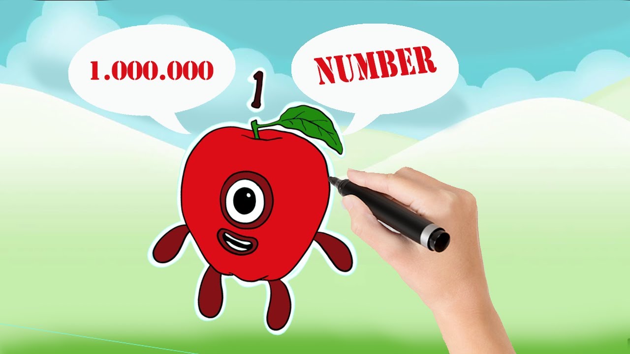 NUMBERBLOCKS full episodes 1 like Apple meet Numberblocks Friends by ...