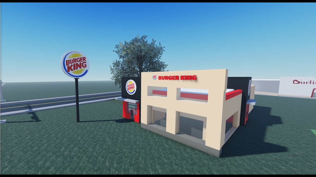 Robloxia: Driving By Burger King and Burlington on NW 47th Ave and NW ...