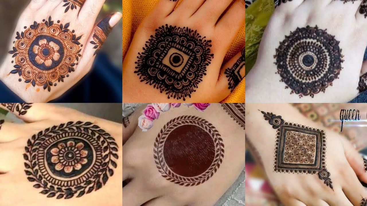 New Goll tiki Mehndi design ideas// Pakistani Mhendi Design 2k23 - YouTube