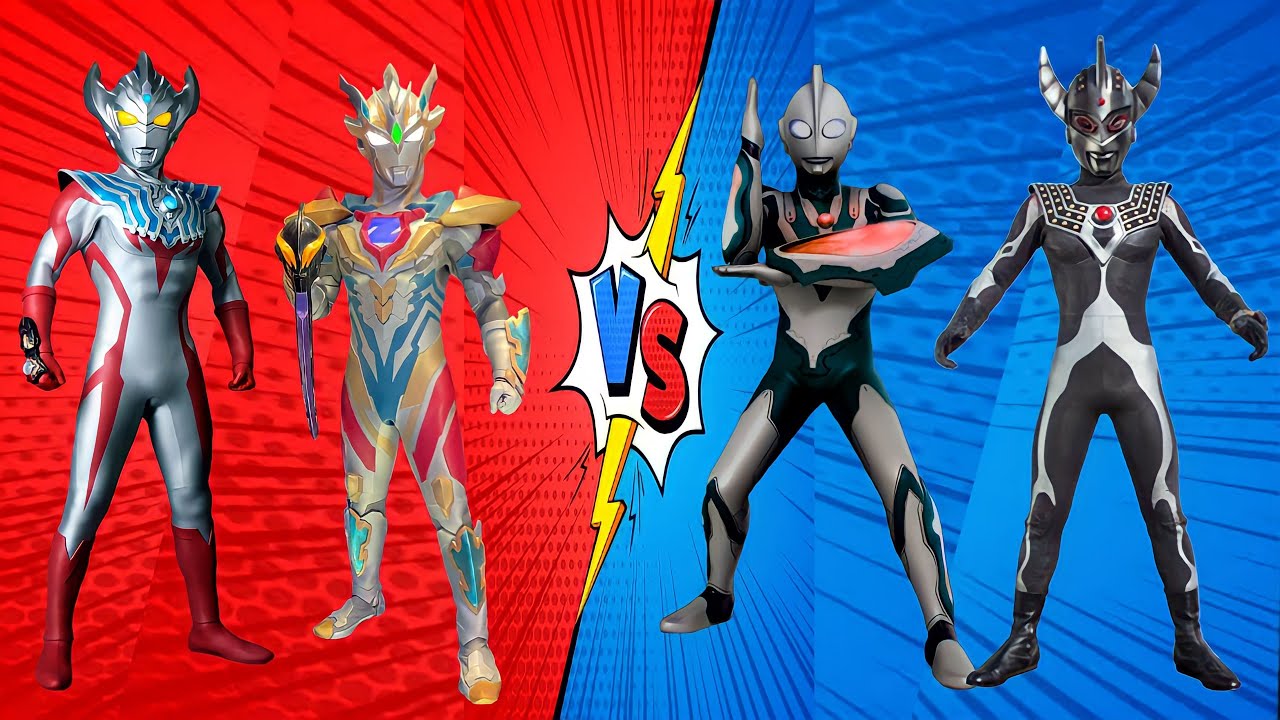 ULTRAMAN TAIGA X ULTRAMAN Z DELTA RISE CLAW VS RIBUT DARK X CHAOSROID ...