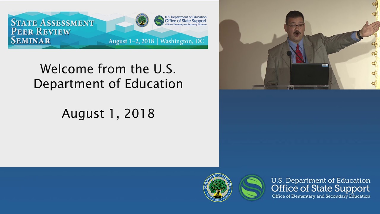 Plenary Session One: Updated Guide to State Assessment Peer Review ...