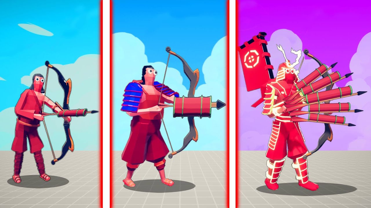 EVOLUTION OF ULTIMATE FIREWORK ARCHER | TABS - Totally Accurate Battle ...