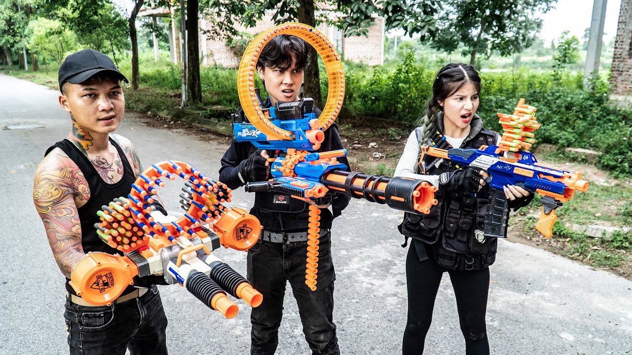 Nerf Guns War : Unstoppable S.W.A.T SEAL Team Fight Boss Criminal ...