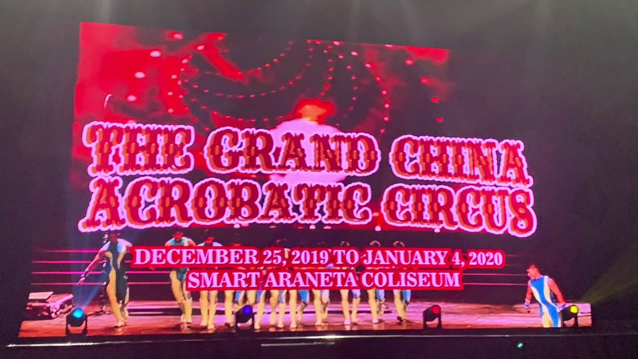 The Grand China Acrobatic Circus in Manila - YouTube