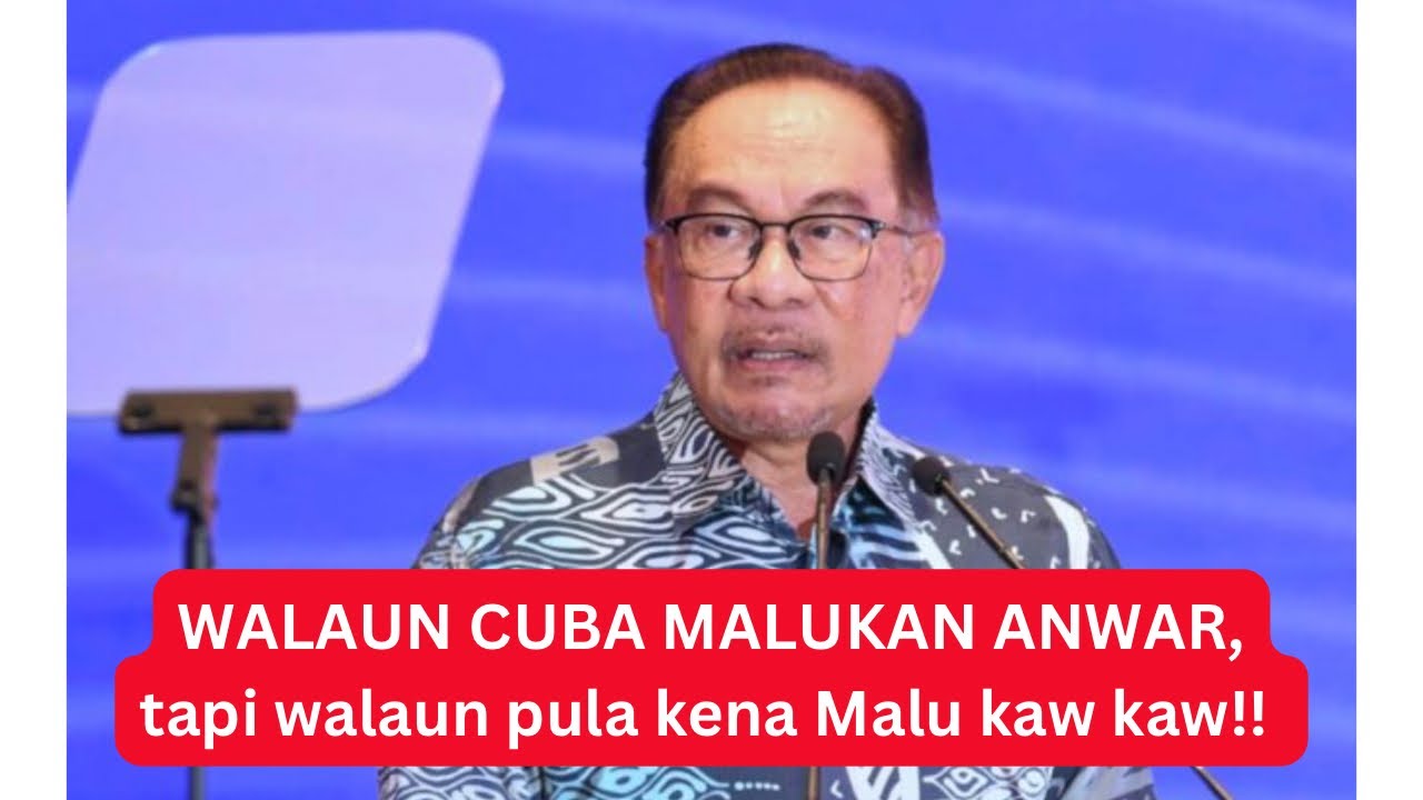 WALAUN CUBA MALUKAN ANWAR, Tapi lihat ini berlaku yg lebih malukan ...