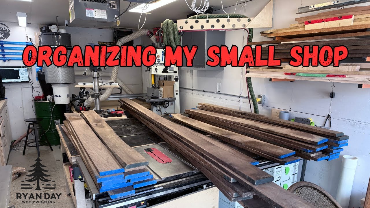 Shop Organization and CNC Upgrades - Shop Vlog Ep 7 - YouTube