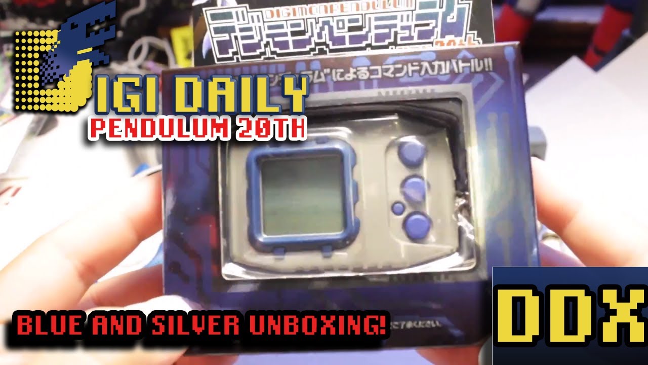 Pendulum 20th Silver and Blue UNBOXING(DigiDailyXtra) - YouTube