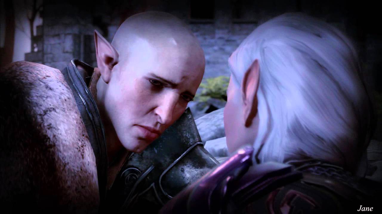 Dragon Age Inquisition - Trespasser (spoiler) - Solas X Lavellan - Don ...