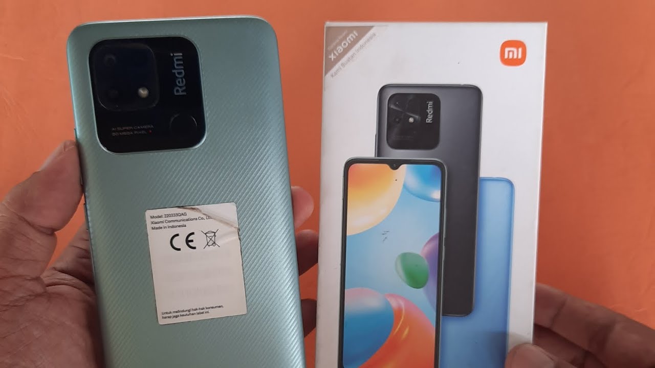 #second Redmi 10c ram4gb internal 128gb, super istimewa fullset ...