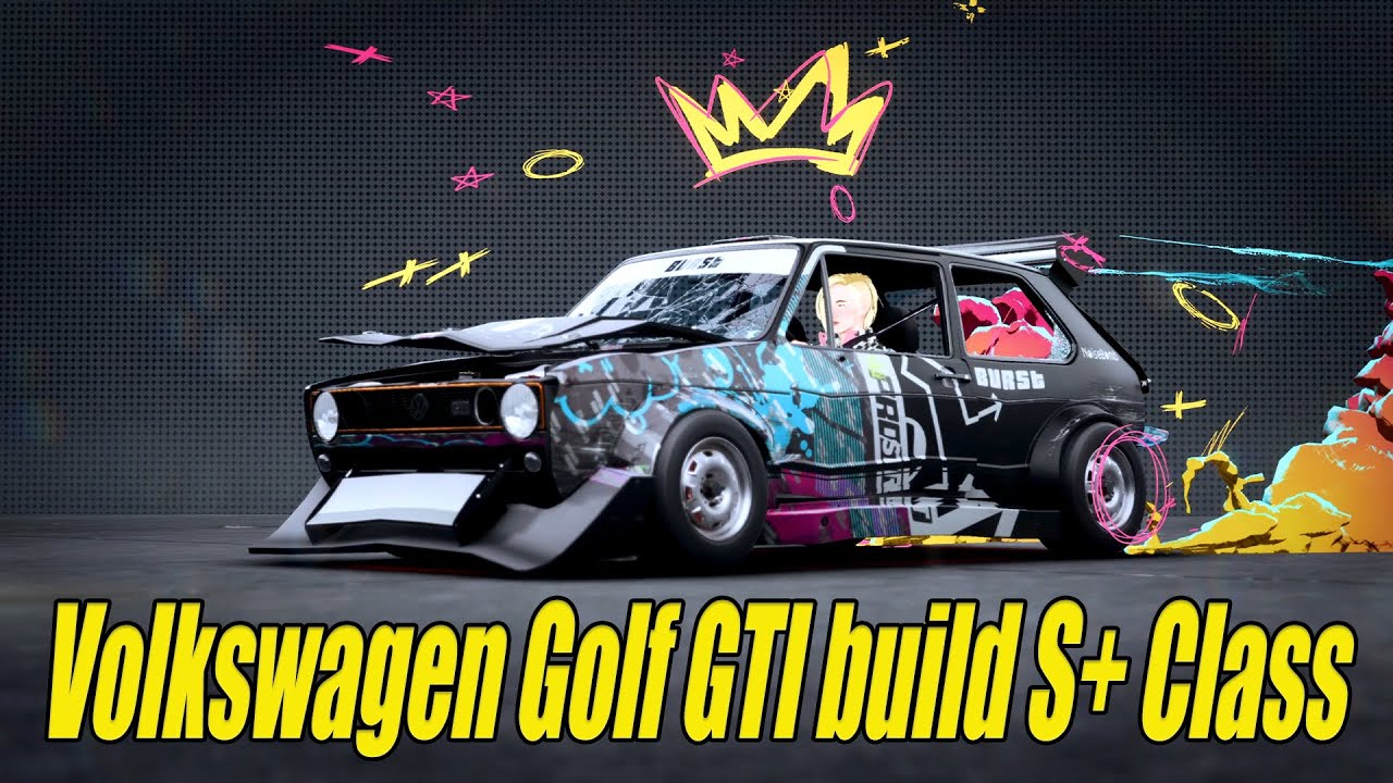 Need for Speed Unbound Volkswagen Golf GTI build S+ Class - YouTube