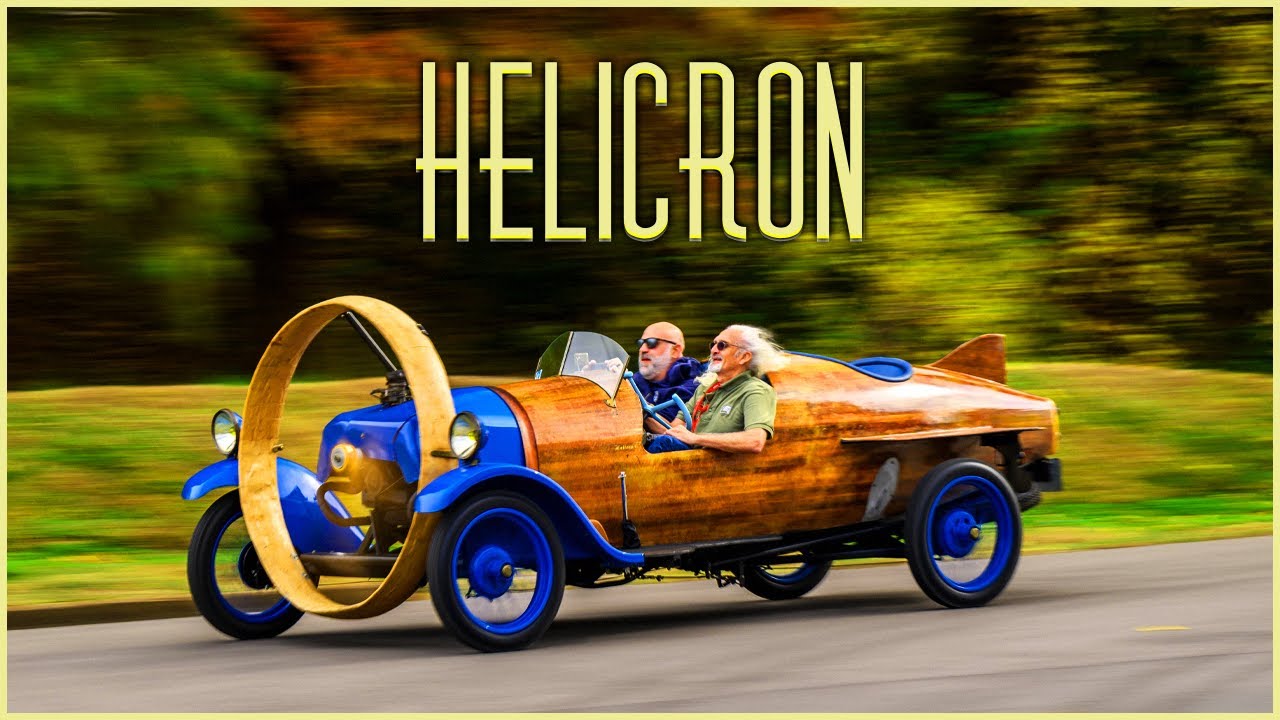 1932 Helicron: This Car Has a Giant Propeller Instead of an Engine ...