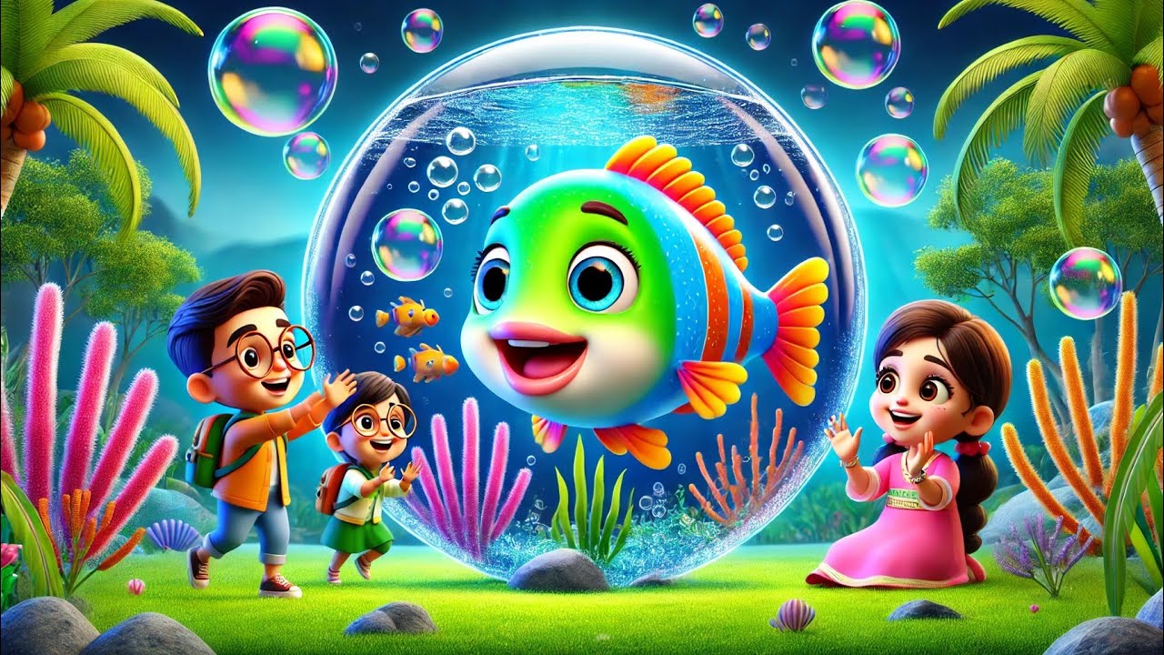 🐠Machhli Jal Ki Rani Hai 🐟 | Popular Hindi Rhymes for Kids |Machli Wali ...